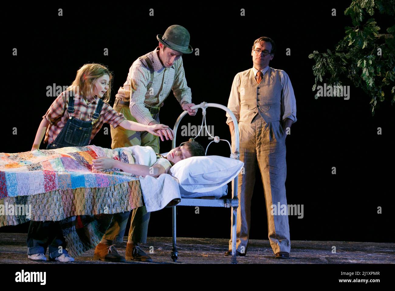 l-r: Eleanor Worthington-Cox (Scout), Daniel Tuite (Boo Radley), Callum ...