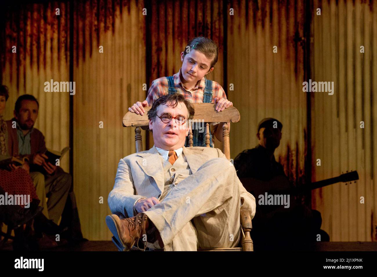 Robert Sean Leonard (Atticus Finch), Ava Potter (Scout) in TO KILL A ...