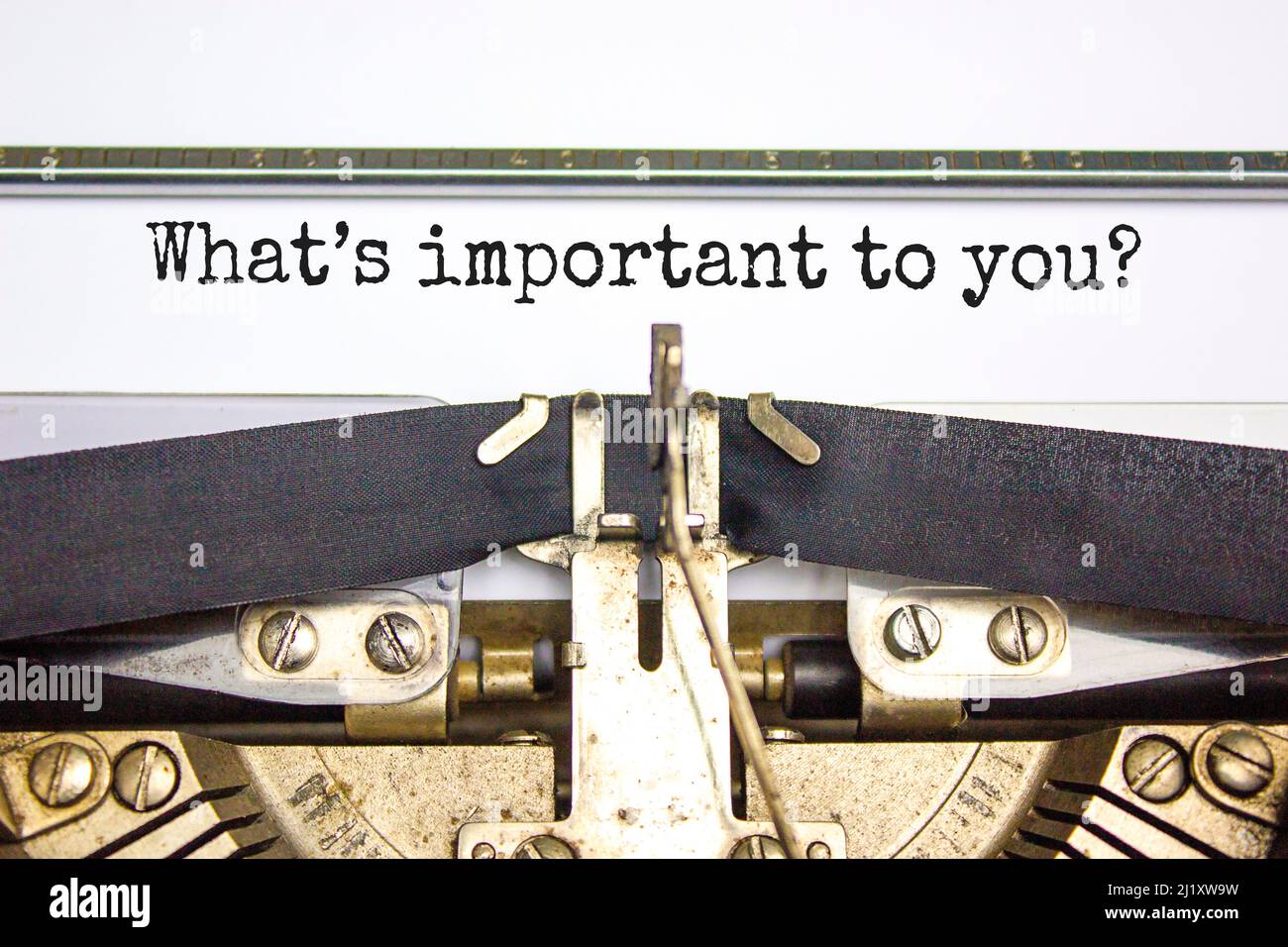 Was ist wichtig für Sie Symbol. Konzept Wörter Was ist wichtig für Sie ...