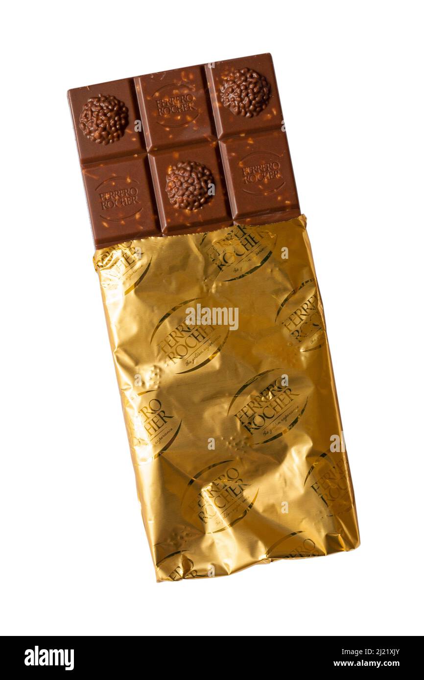 Milchschokolade Ferrero Rocher Schokoladenriegel original, das goldene ...