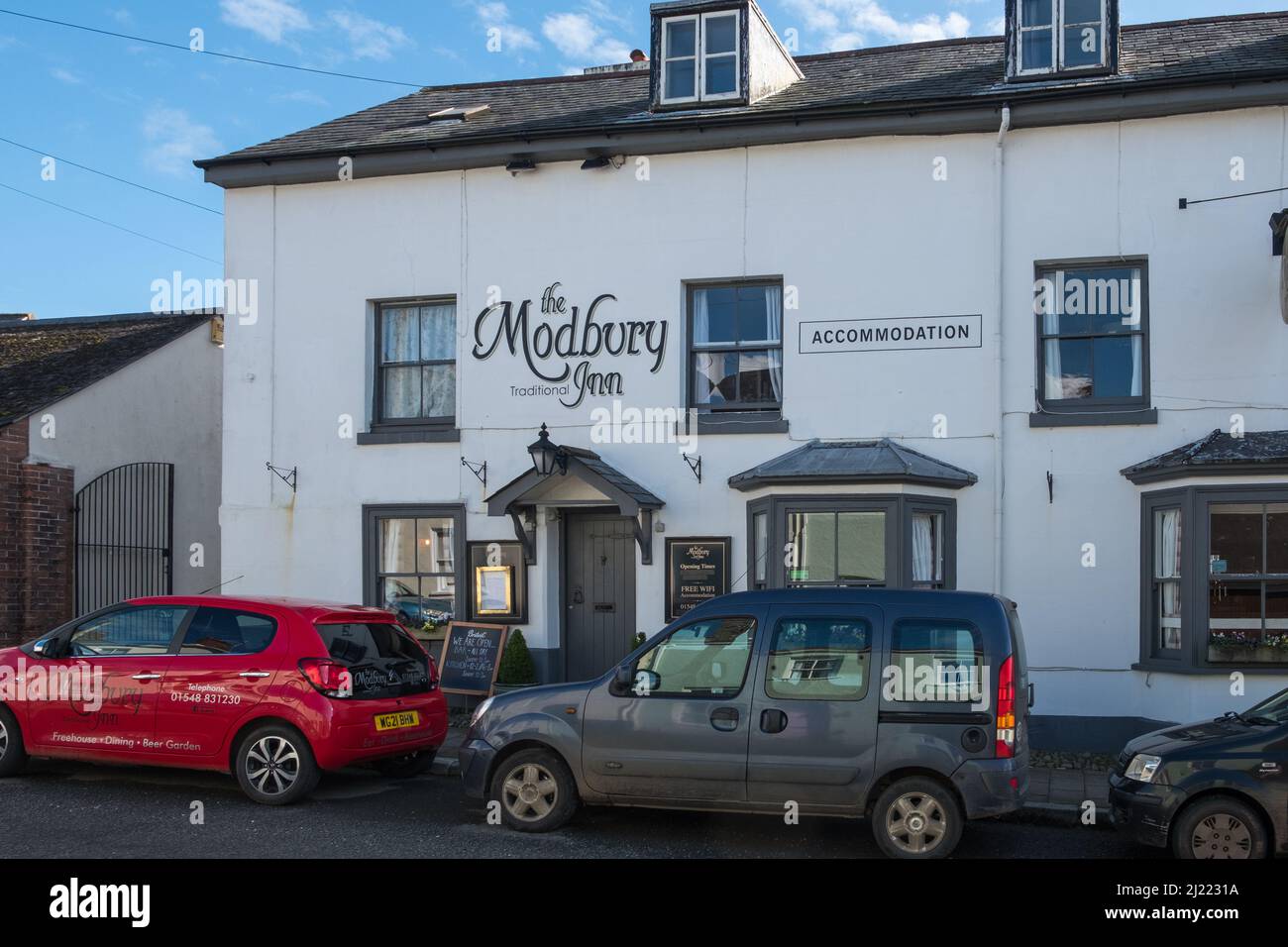 Modbury Gasthaus Stockfotos und -bilder Kaufen - Alamy
