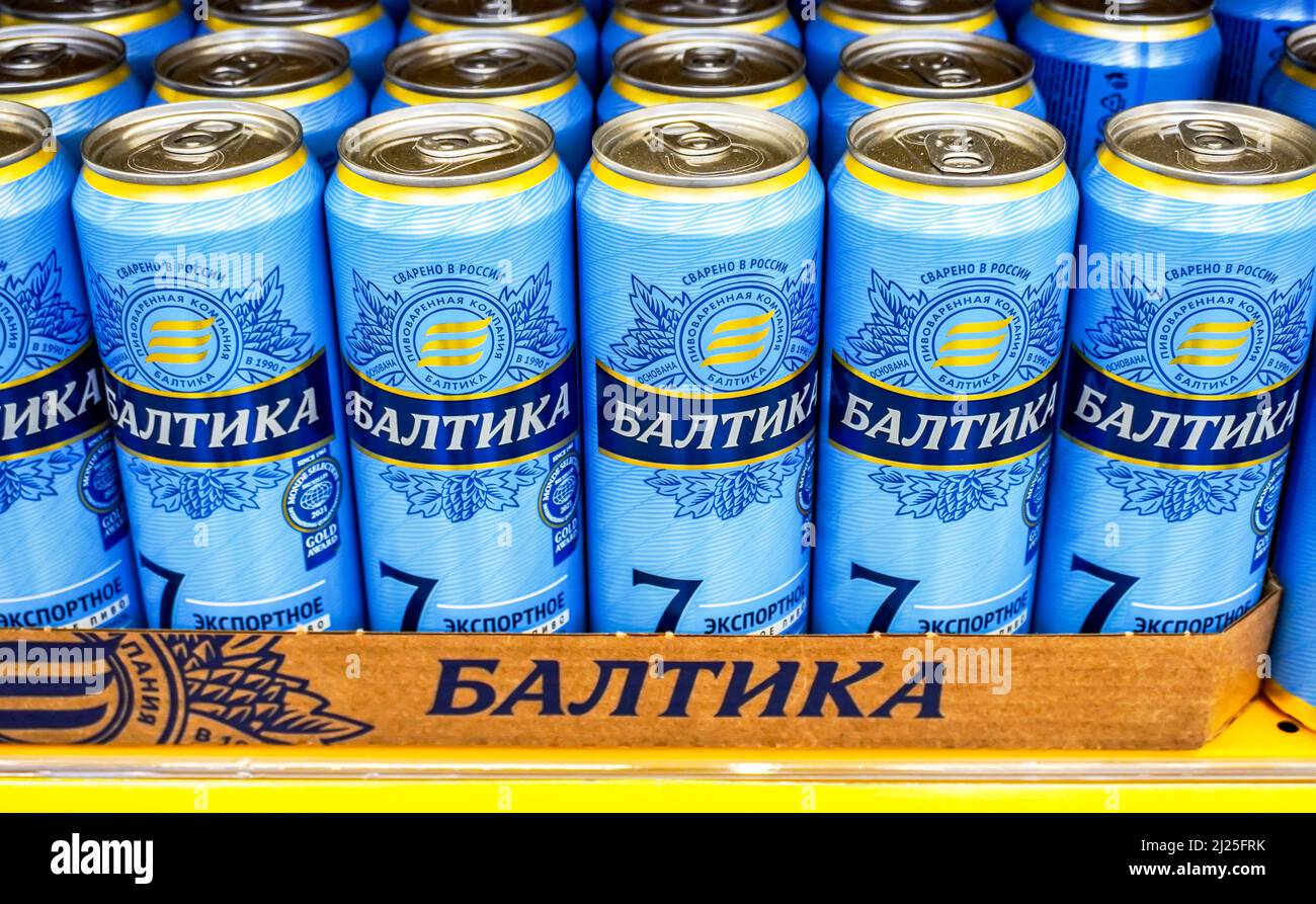 Russia beer -Fotos und -Bildmaterial in hoher Auflösung – Alamy