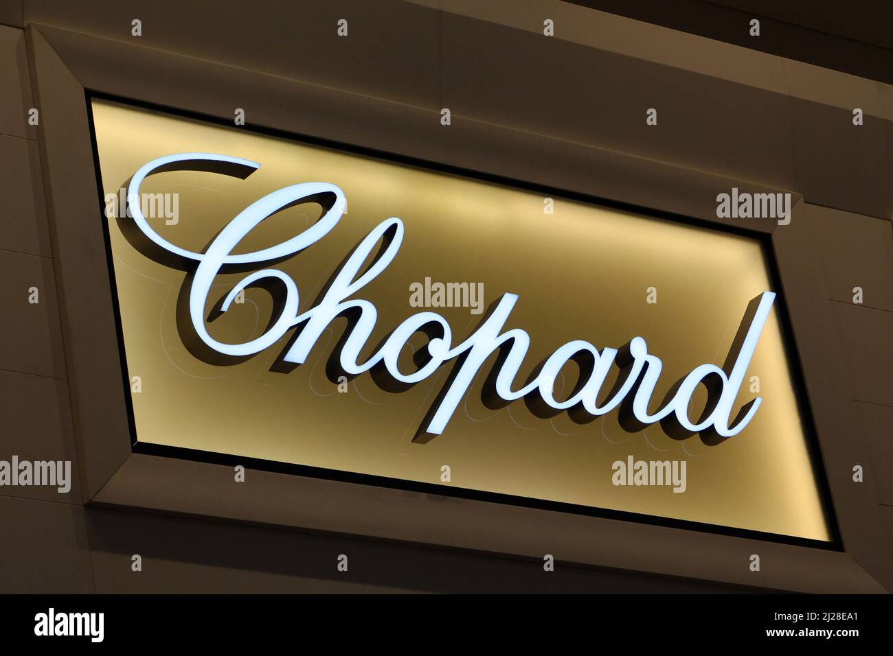 Chopard logo -Fotos und -Bildmaterial in hoher Auflösung – Alamy