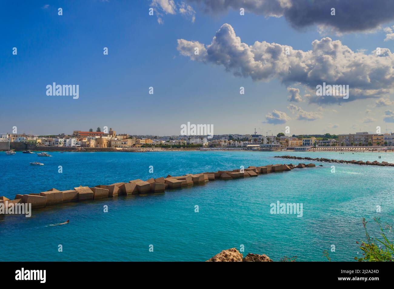 Die schönsten Dörfer italiens: Otranto in Apulien. Salento Küste ...