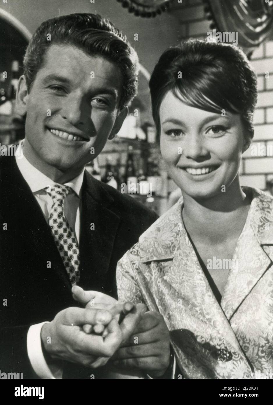 Der Deutsche Schauspieler Hans Von Borsody Und Die Schauspielerin Helga
