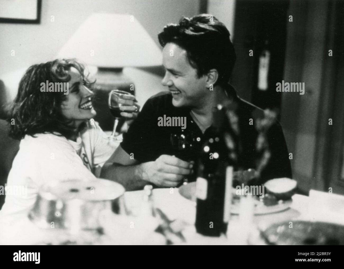 Der amerikanische Schauspieler Tim Robbins und die Schauspielerin Julia ...