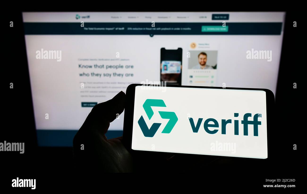 Veriff Logo Stockfotos und -bilder Kaufen - Alamy