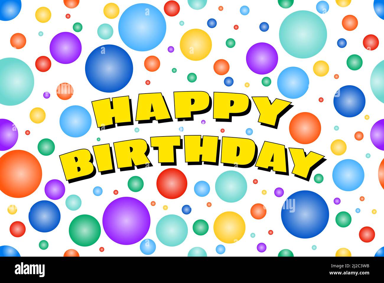 Birthday party invitation print colors -Fotos und -Bildmaterial in hoher Auflösung – Alamy