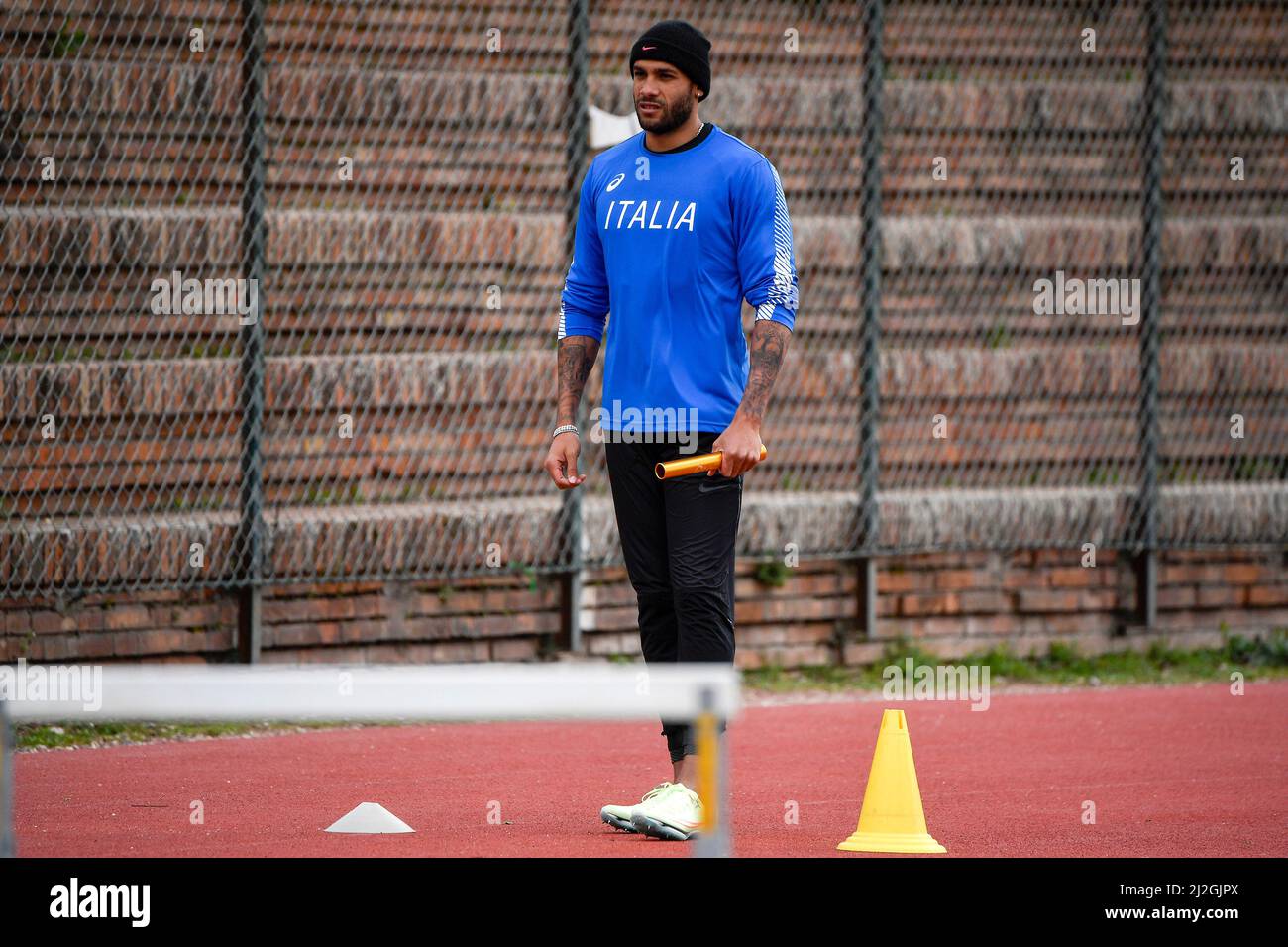 Rom, Italien. 01. April 2022. Der italienische Leichtathletik-Sprinter ...