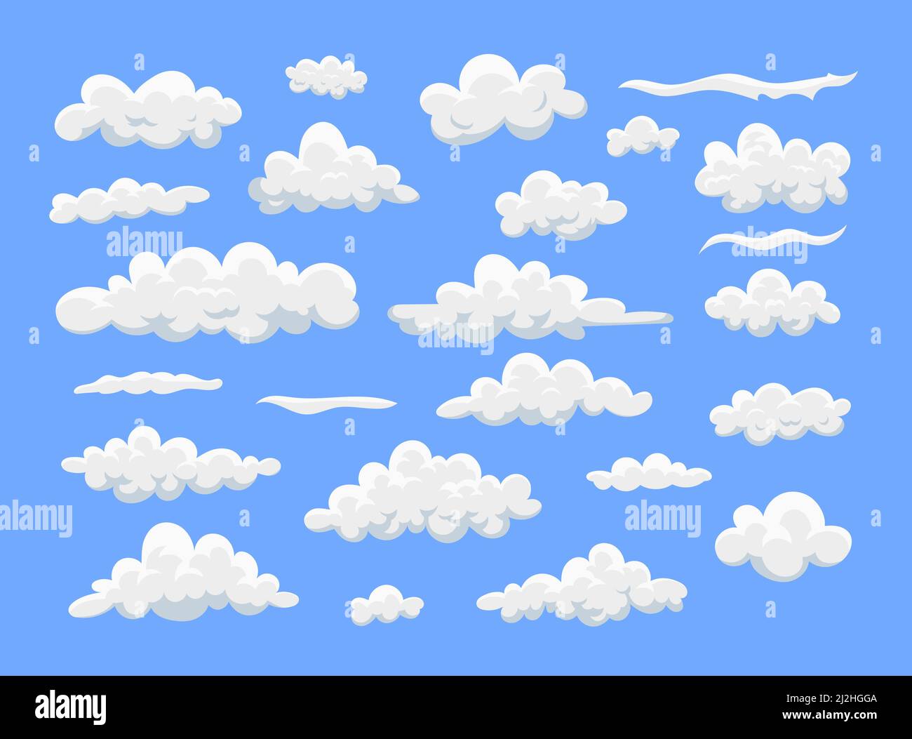 Set different shape clouds design -Fotos und -Bildmaterial in hoher ...