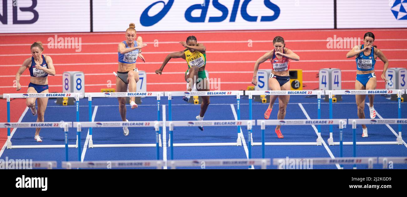 Ivana Loncarek, Kreete Verlin, Danielle Williams, Helena Jiranova und ...