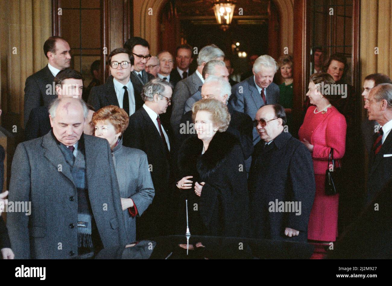 Michail Gorbatschow, Generalsekretär des Zentralkomitees der ...