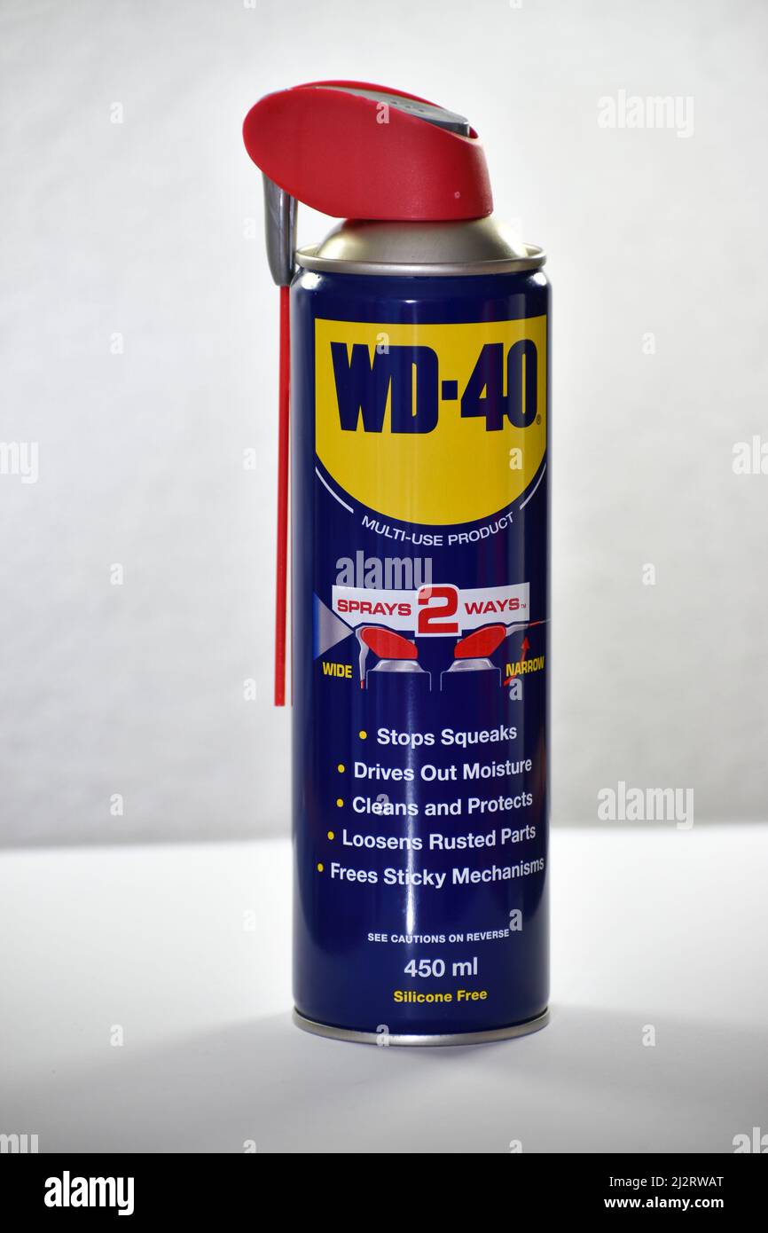 Wd 40 spray -Fotos und -Bildmaterial in hoher Auflösung – Alamy