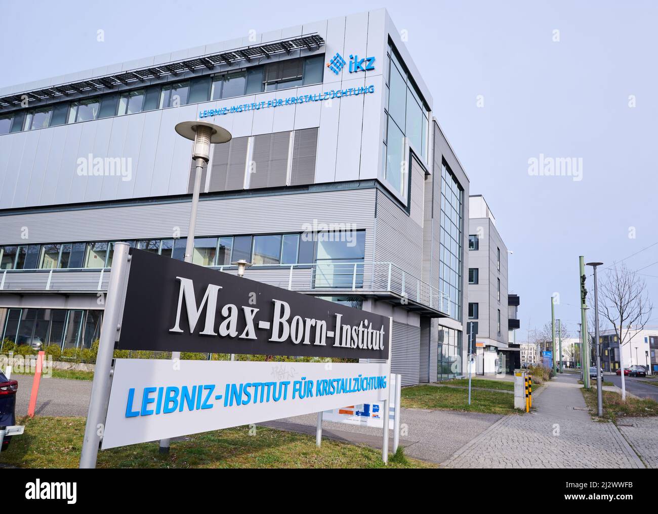 Berlin, Deutschland. 04. April 2022. Das Max-Born-Institut - für Nichtlineare Optik und ...