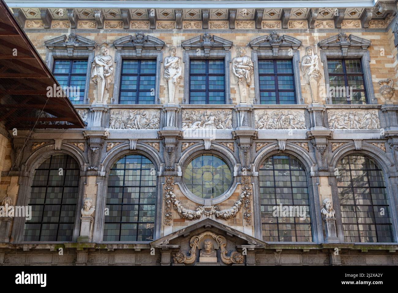 Das historische Haus des Malers Peter Paul Rubens in Antwerpen, Belgien ...