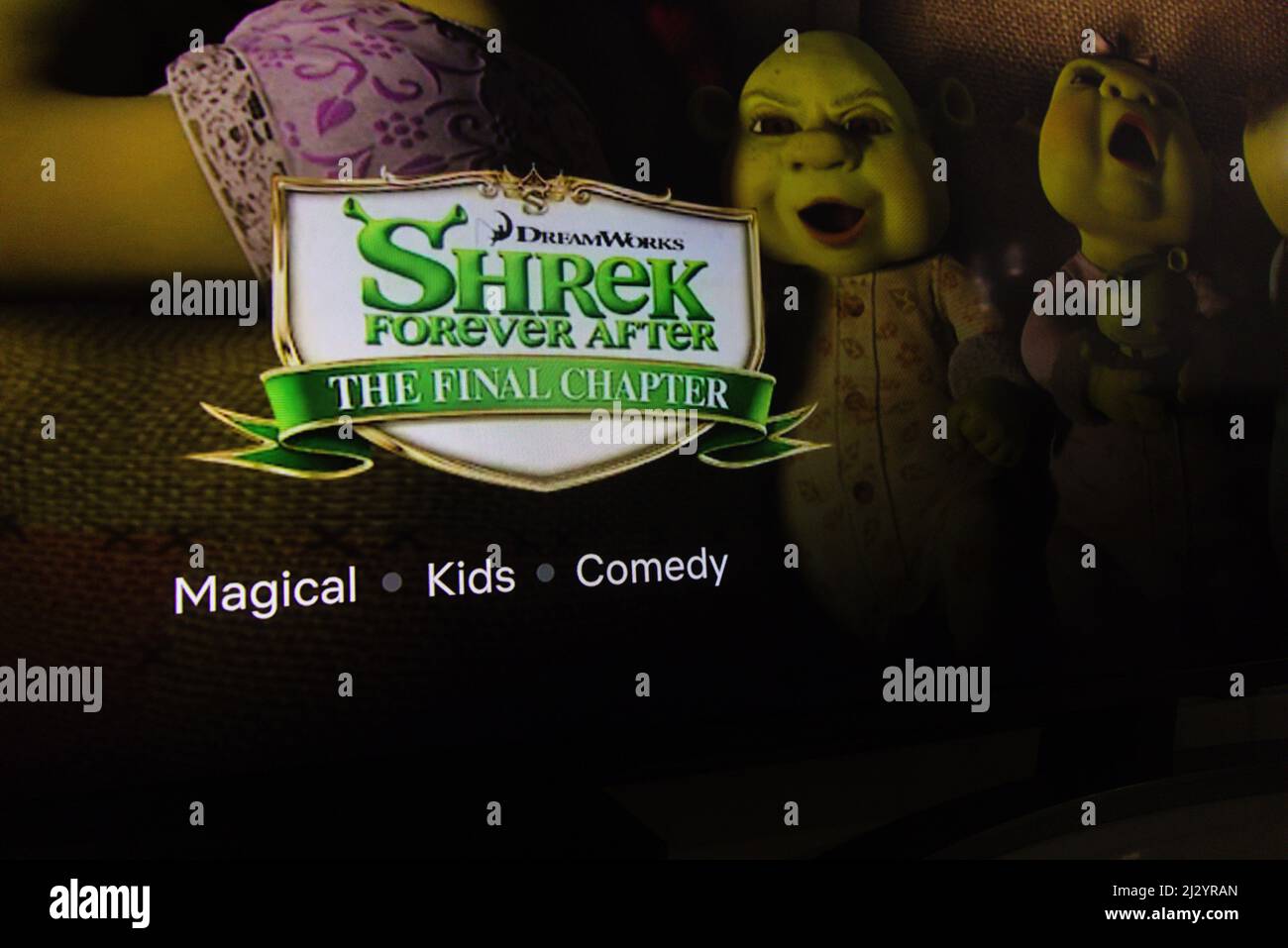 Shrek logo -Fotos und -Bildmaterial in hoher Auflösung – Alamy