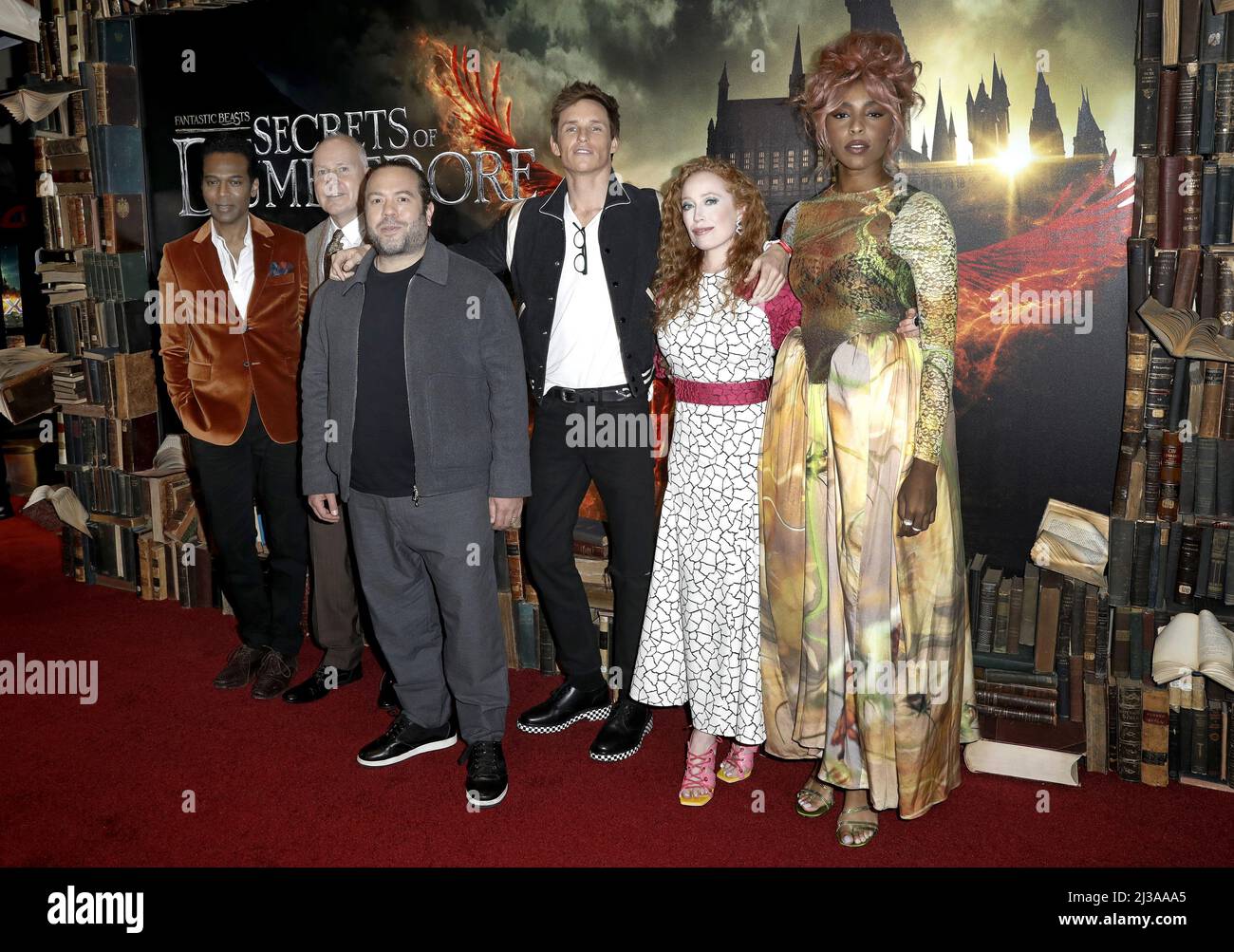 New York, Usa. 06. April 2022. (L-R) Schauspieler William Nadylam ...