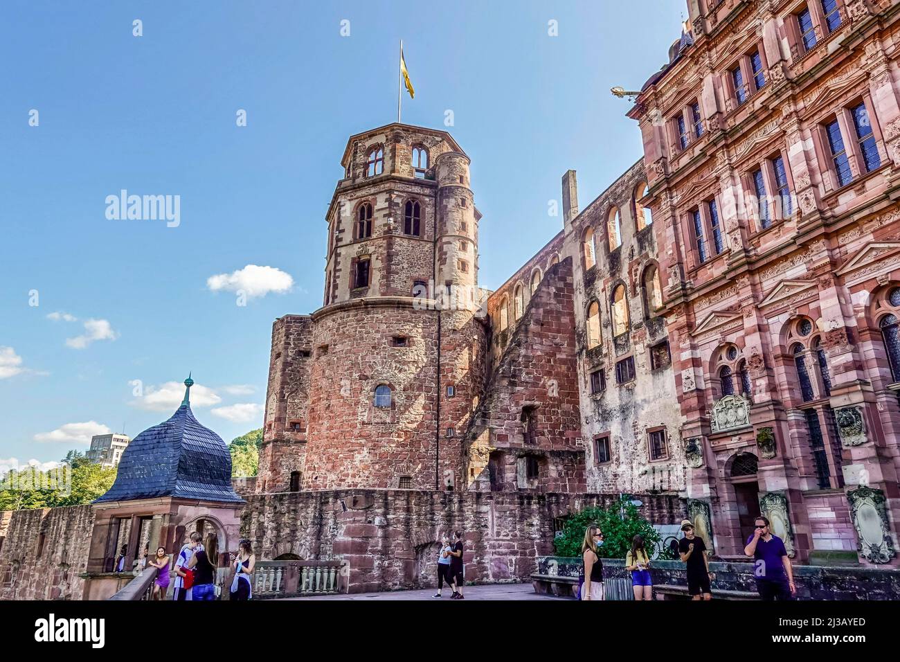 Heidelberg castle exterior -Fotos und -Bildmaterial in hoher Auflösung – Alamy