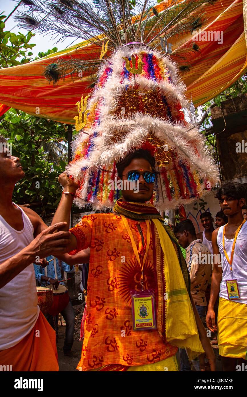 Hooghly, Westbengalen, Indien. 5. April 2022. Die Wurzel ist die ...