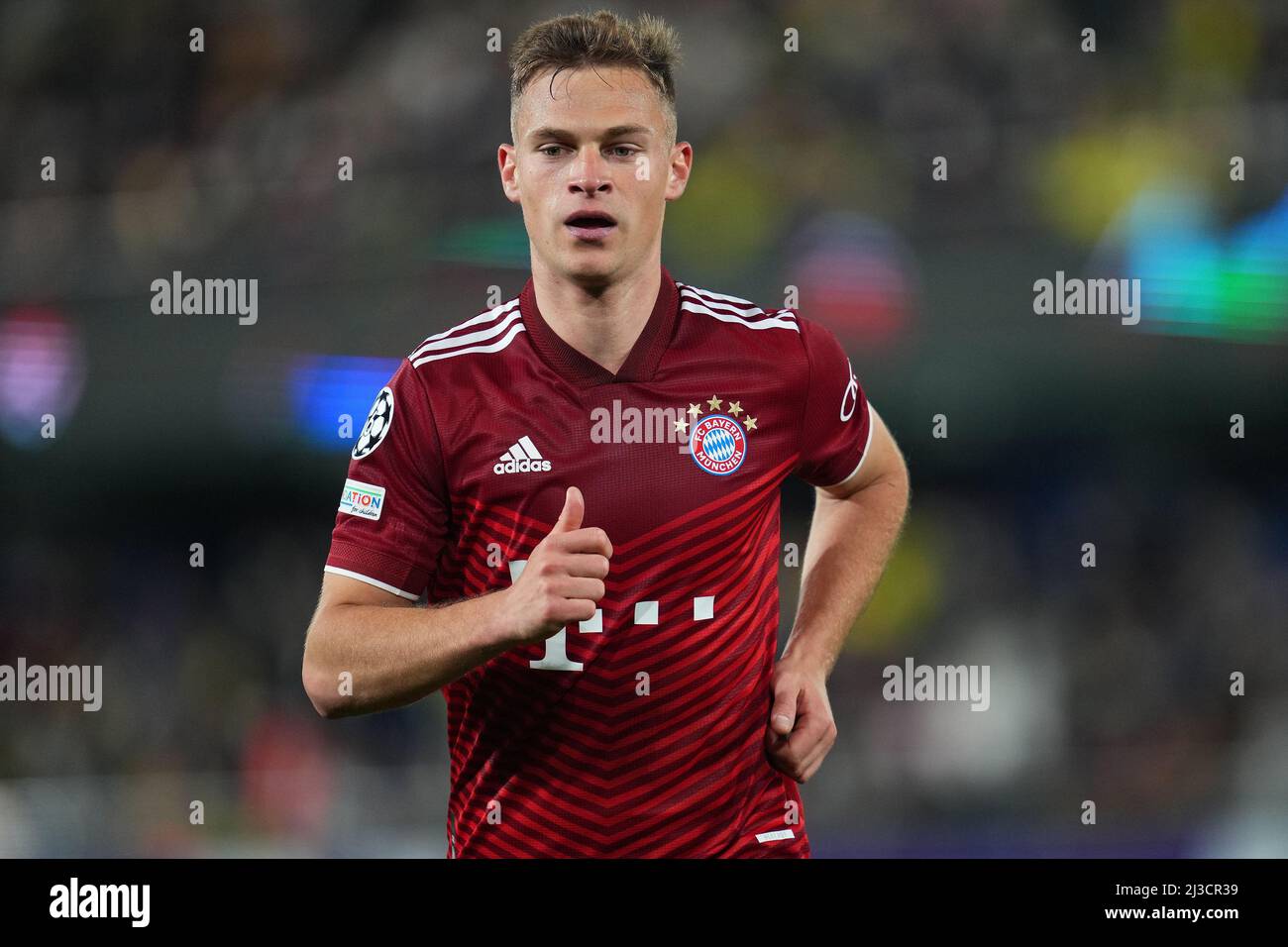 Joshua Kimmich von Bayern München beim UEFA Champions League Spiel ...