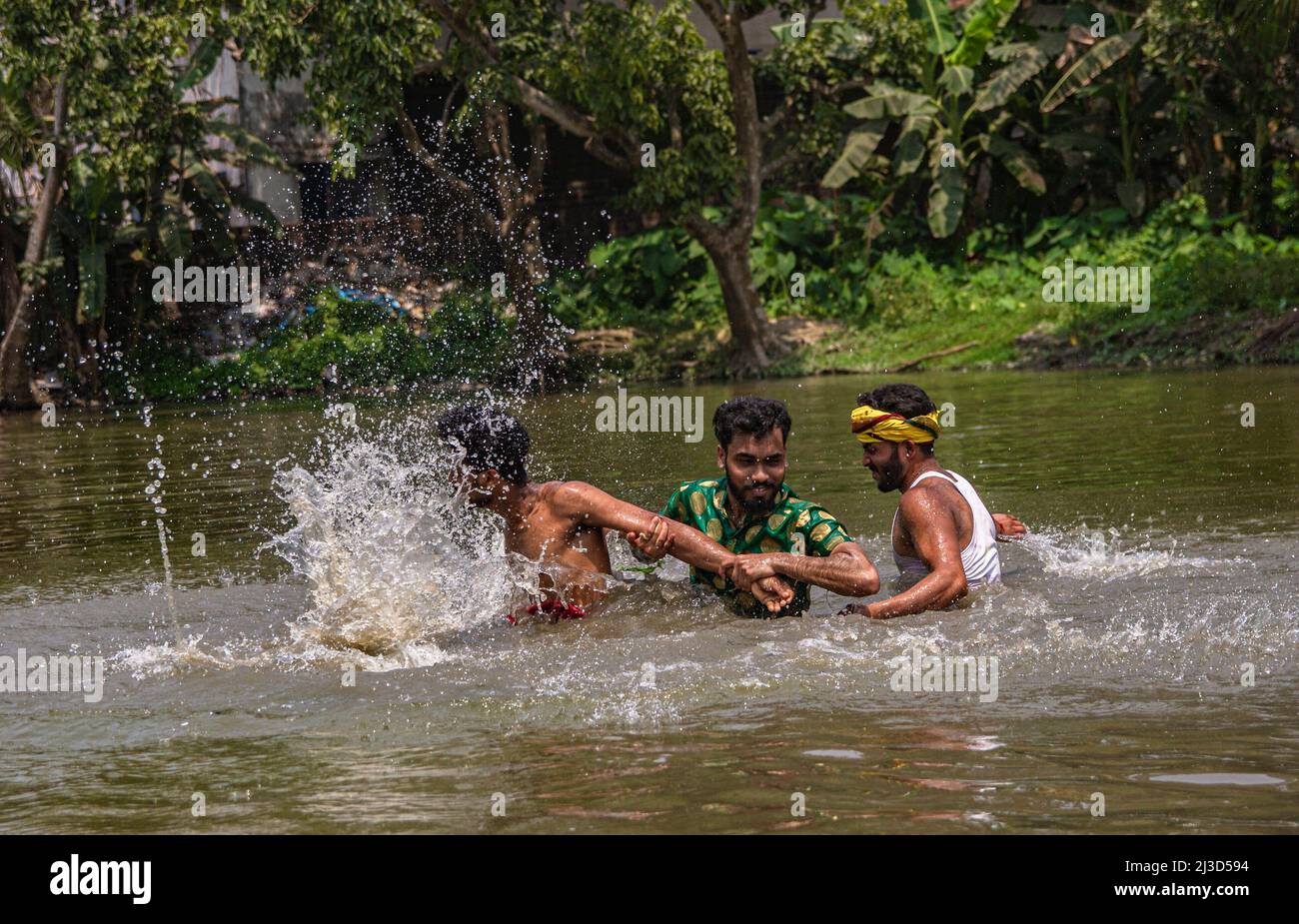 Hooghly, Westbengalen, Indien. 6. April 2022. Die Wurzel ist die ...