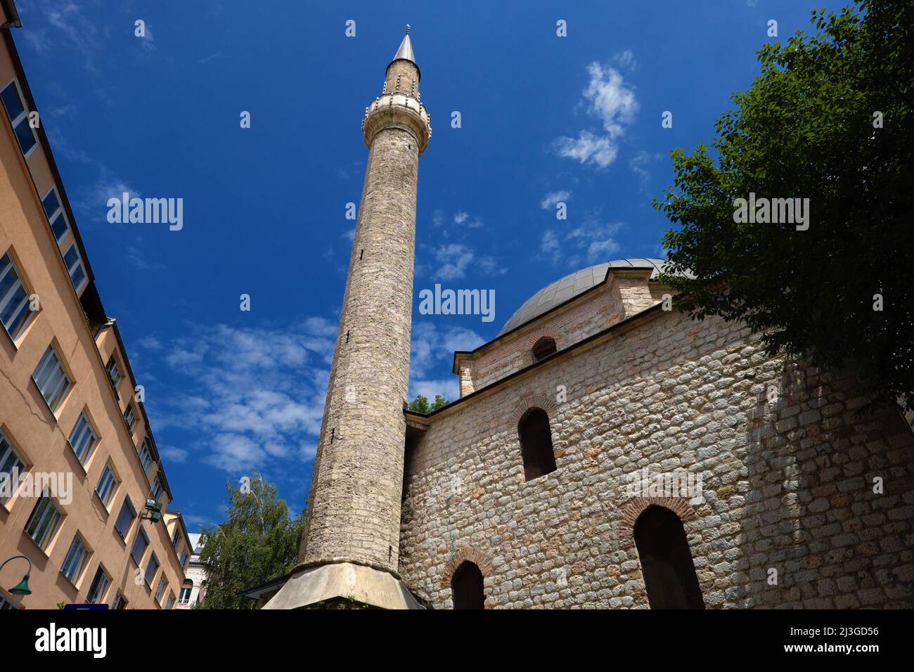 Moschee Ferhadija in der Altstadt von Sarajevo, Bosnien und Herzegowina ...