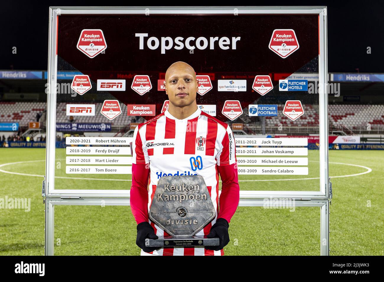 Niederlande. 08. April 2022. OSS, 08-04-2022. Frans Heesen Stadion ...
