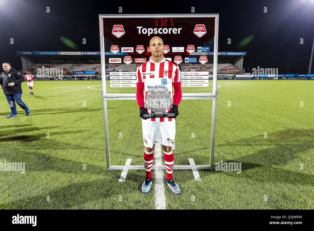 Niederlande. 08. April 2022. OSS, 08-04-2022. Frans Heesen Stadion ...