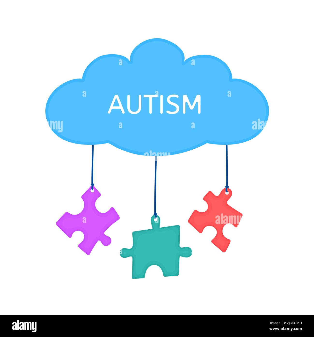 Autismus syndrom Ausgeschnittene Stockfotos und -bilder - Alamy
