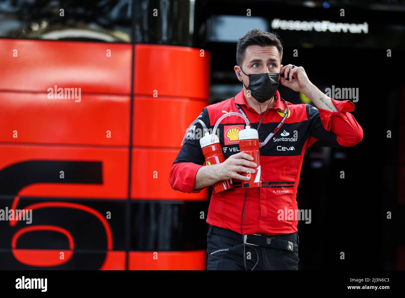 Melbourne, Australien. 8. April 2022. Andrea Ferrari (Scuderia Ferrari ...