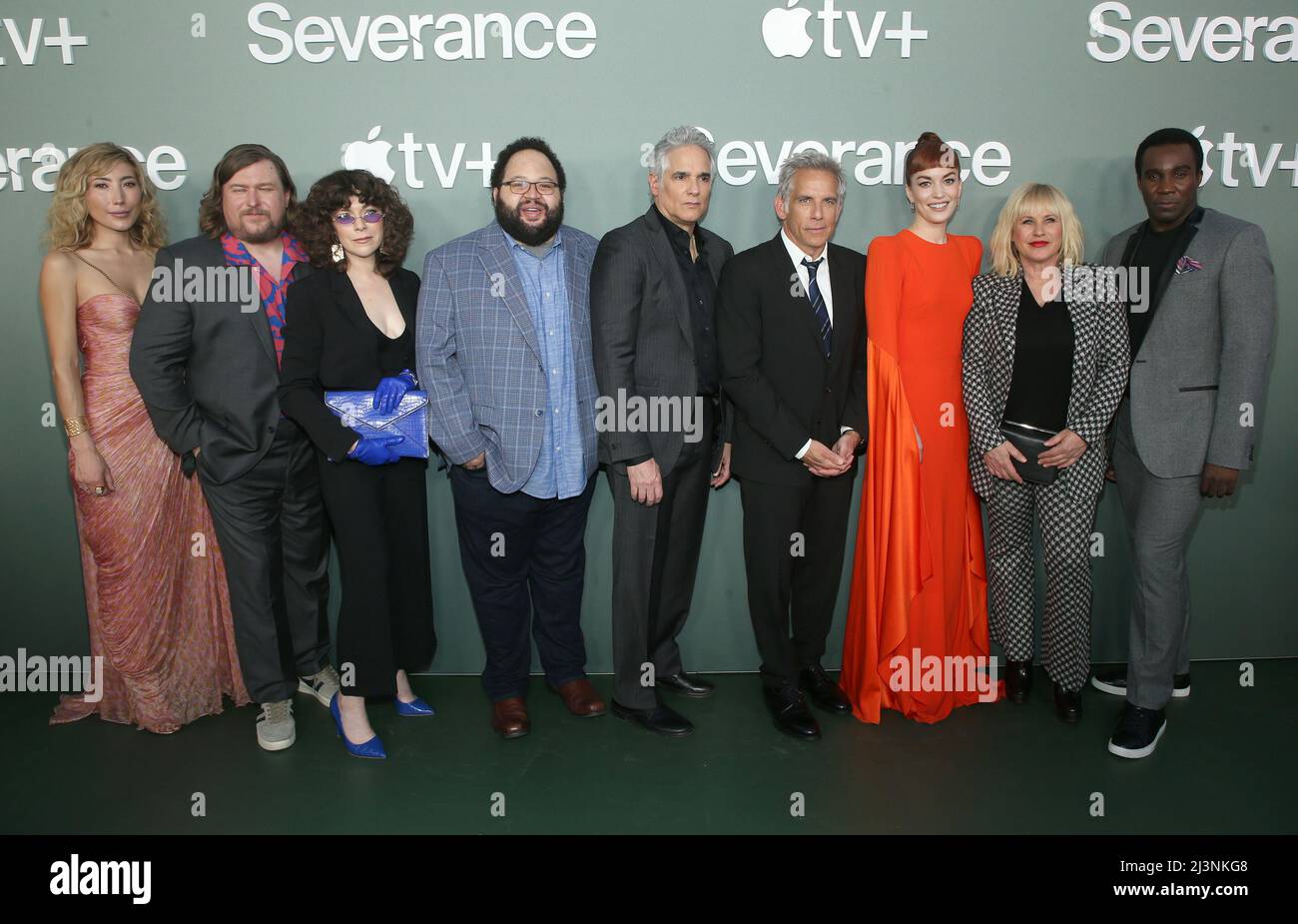 LOD Angeles, USA. 8. April 2022. Dichen Lachman, Zach Cherry, Yul ...