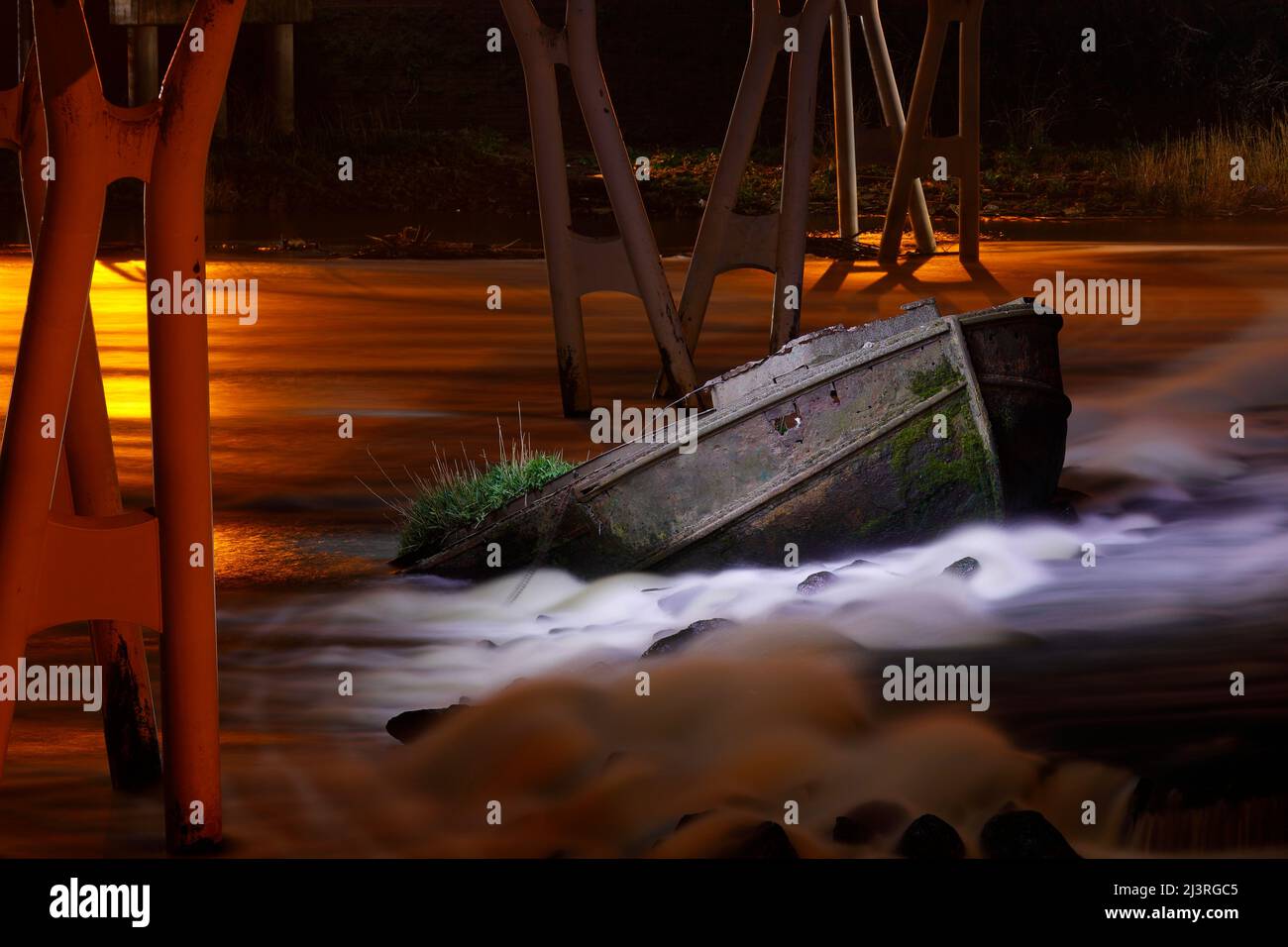 Thomas the barge castleford bei nacht -Fotos und -Bildmaterial in hoher ...