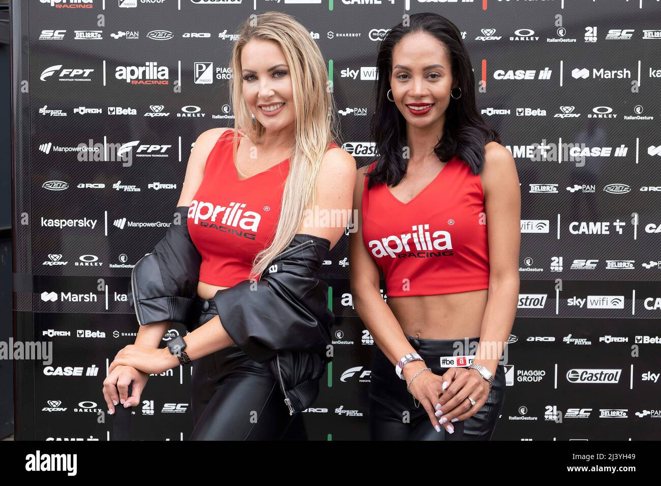 Amerika, Austin, Texas, USA. 10. April 2022. Paddock Girls in Aktion ...