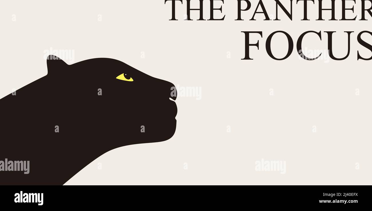 Schwarzer panther comic Stock-Vektorgrafiken kaufen - Alamy