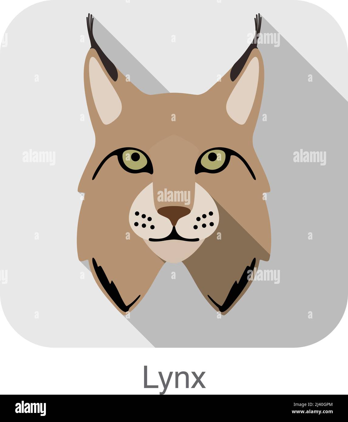 Luchs symbol vektor vektoren -Fotos und -Bildmaterial in hoher ...