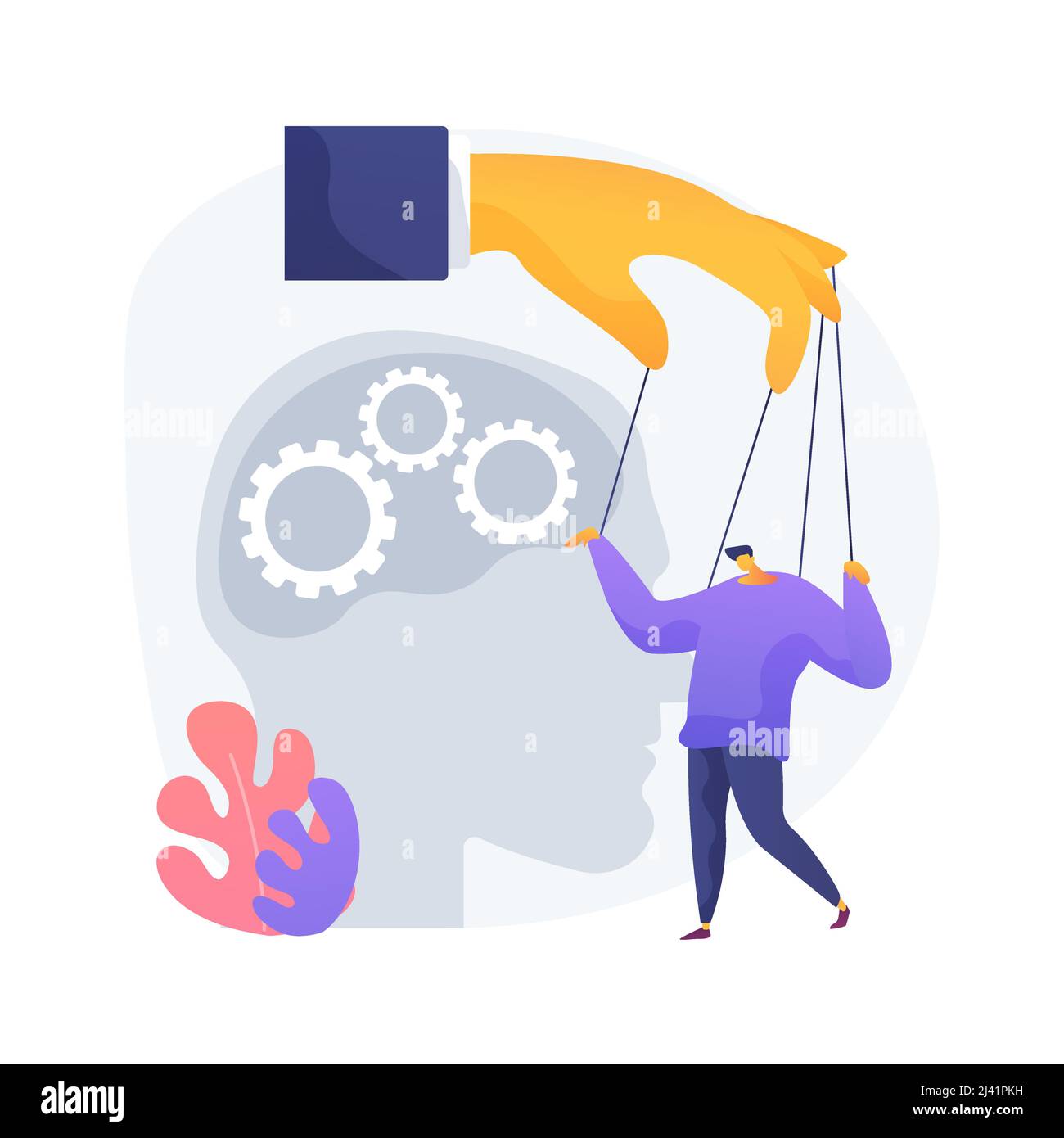 Emotionale manipulation Stock-Vektorgrafiken kaufen - Alamy