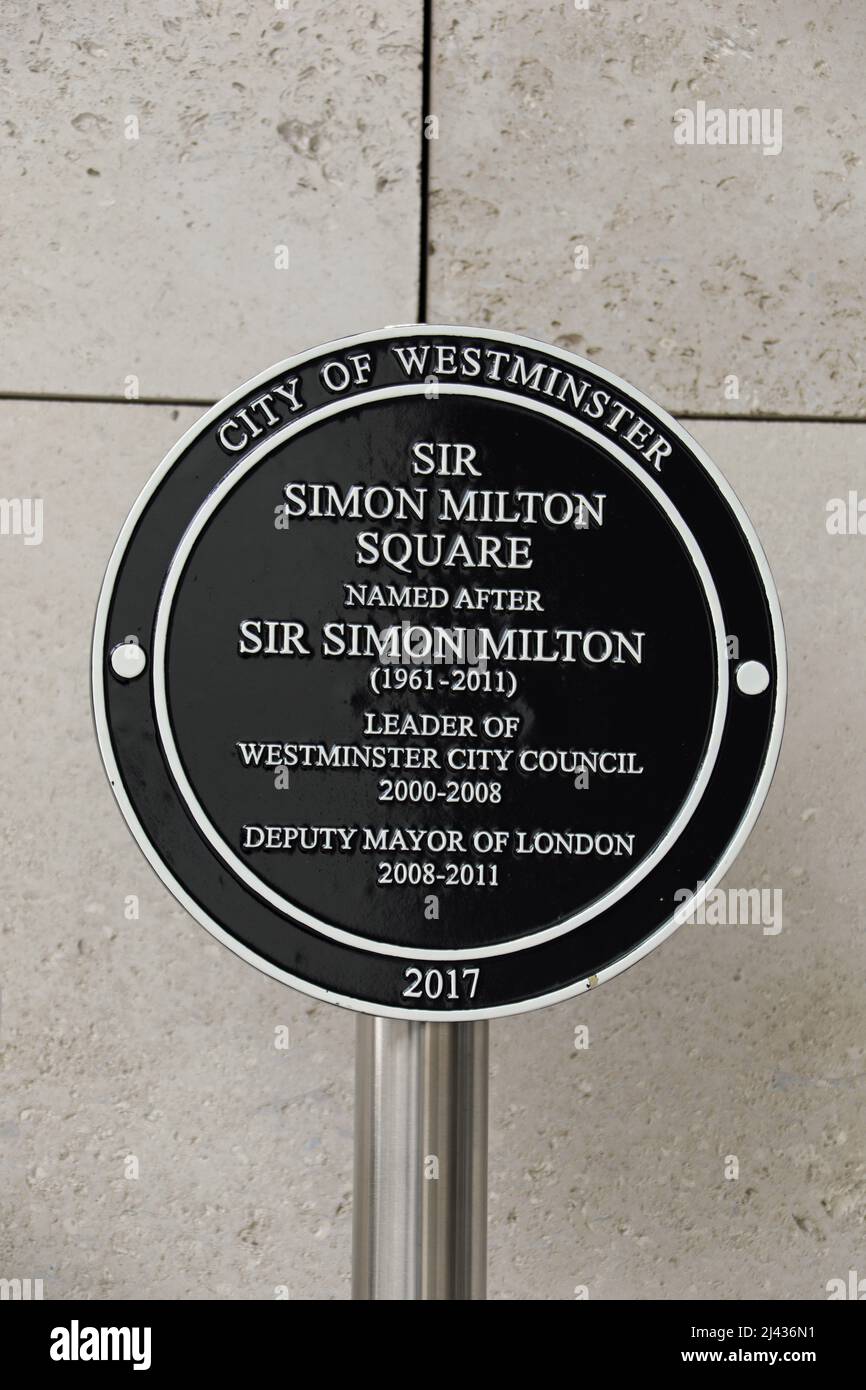 Sir simon milton quadrat -Fotos und -Bildmaterial in hoher Auflösung ...