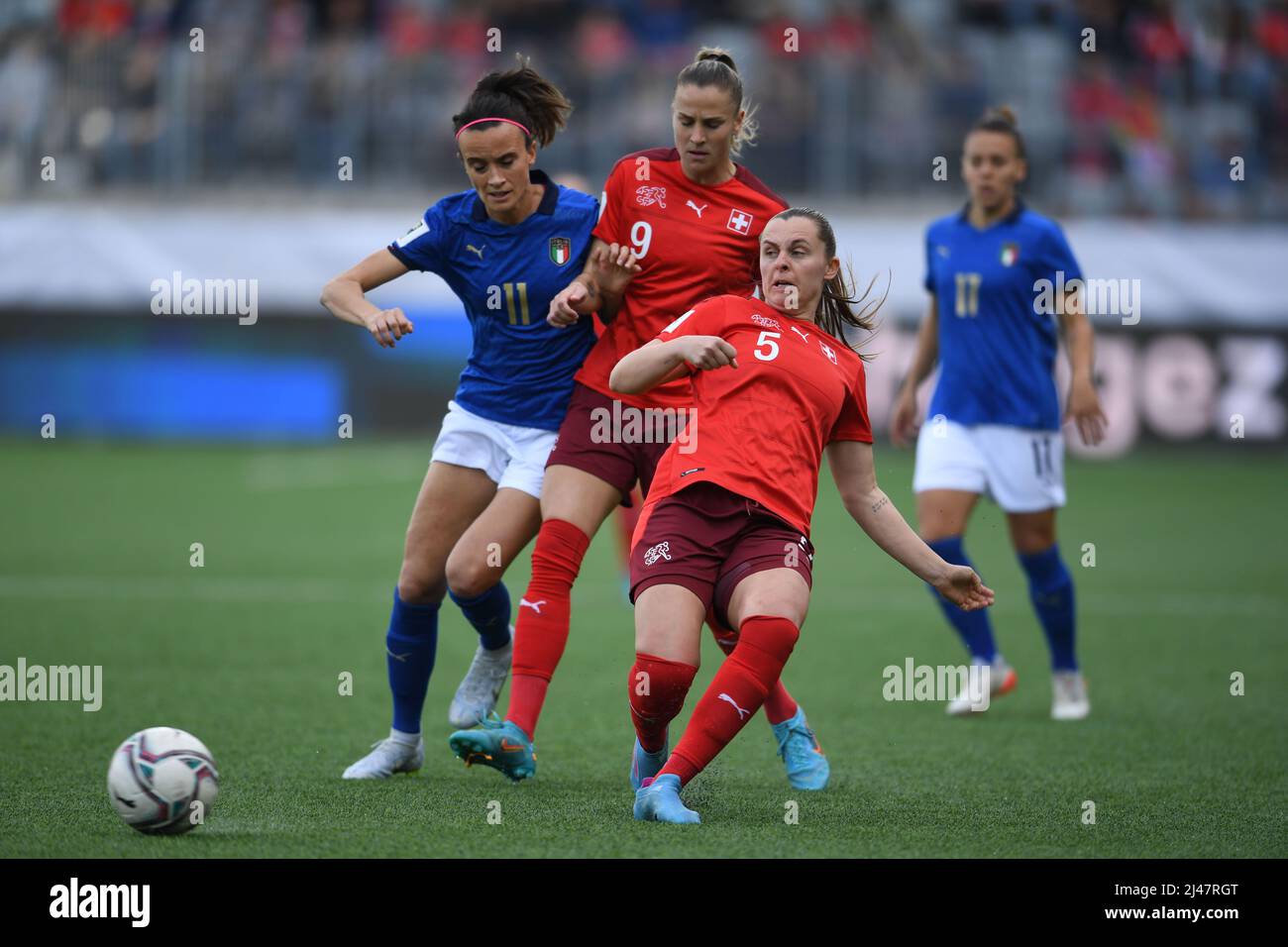 Noelle Maritz (Schweiz)Ana-Maria Crnogorcevic (Schweiz)Barbara Bonansea ...