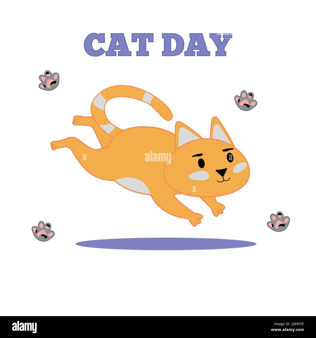 Springende katze der karikatur -Fotos und -Bildmaterial in hoher ...