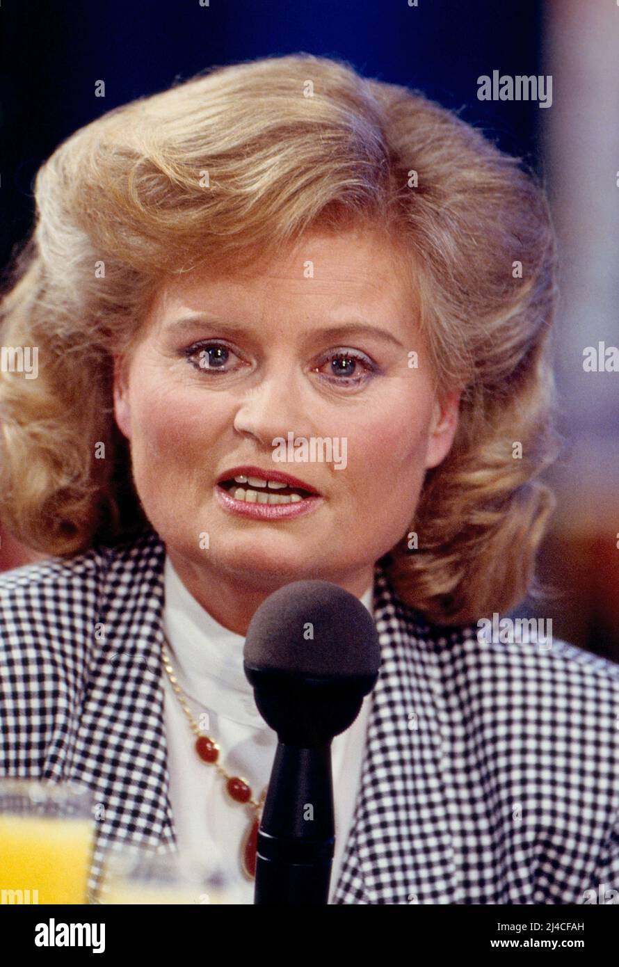 Hannelore Kohl, geb. Renner, erste Ehefrau von Bundeskanzler Helmut ...