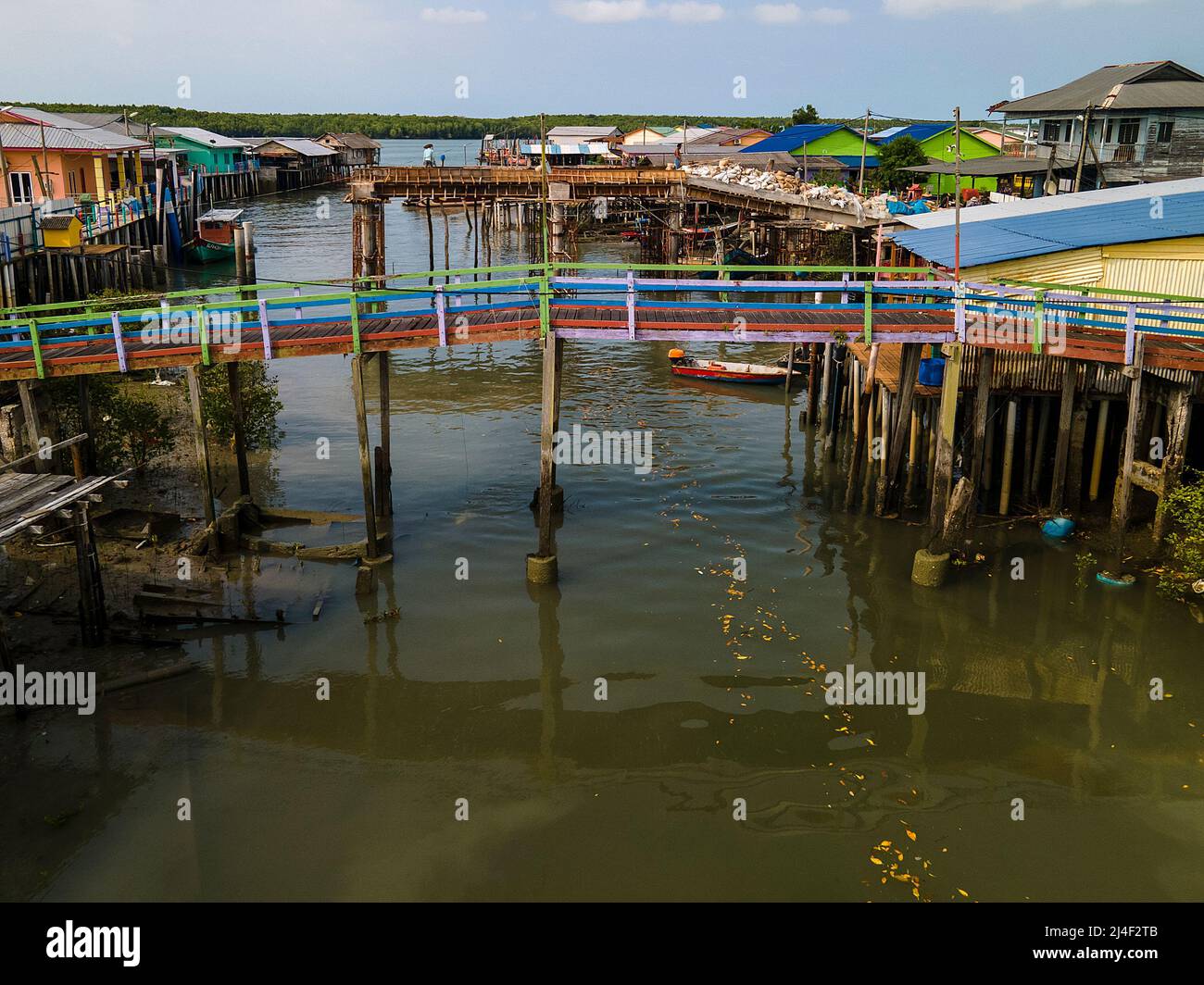 Pulau Ketam oder Crab Island im malaysischen Bundesstaat Kelang ...