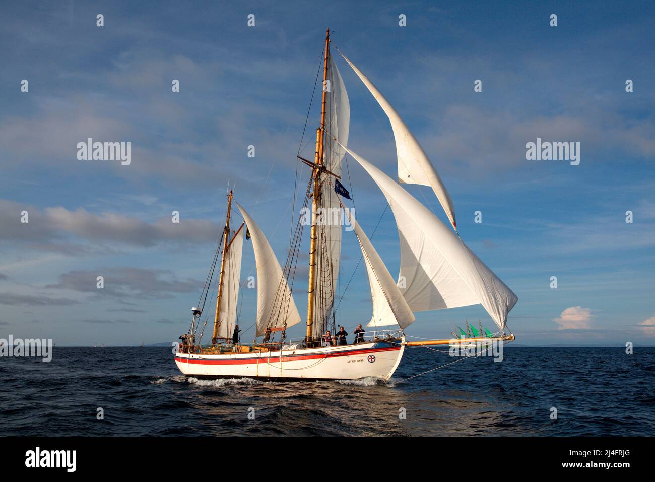 Die schwedische Ketschketsche Adistan Finne beim Start des 2011 ...