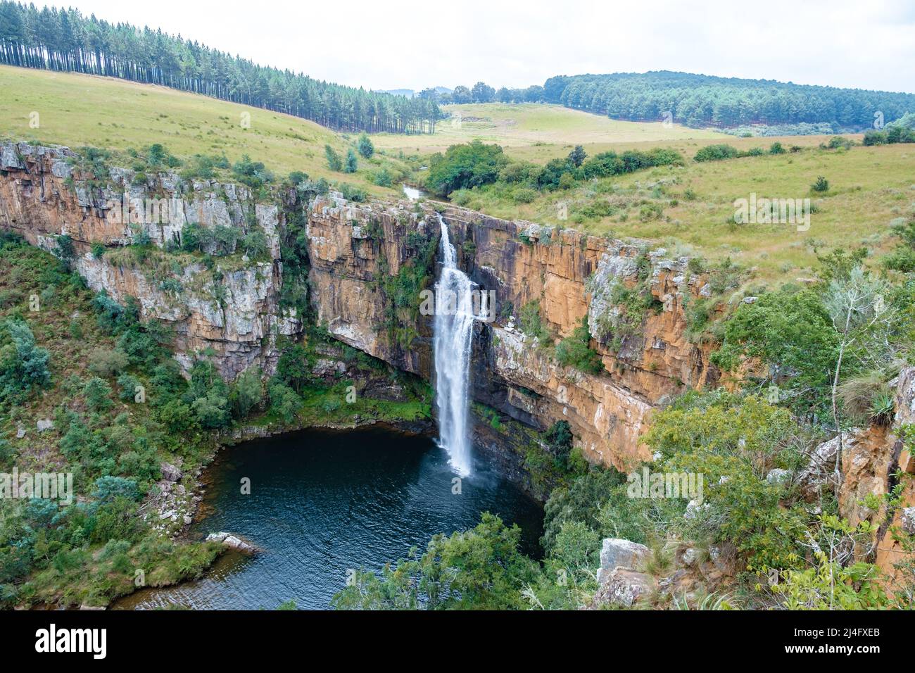 Panorama Route Südafrika, Blyde River Canyon mit den drei Rondavels ...