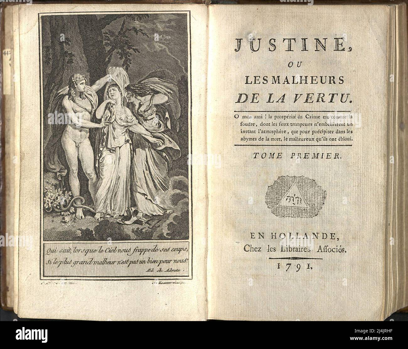 Marquis De Sade Justine Fotos Und Bildmaterial In Hoher Auflösung Alamy