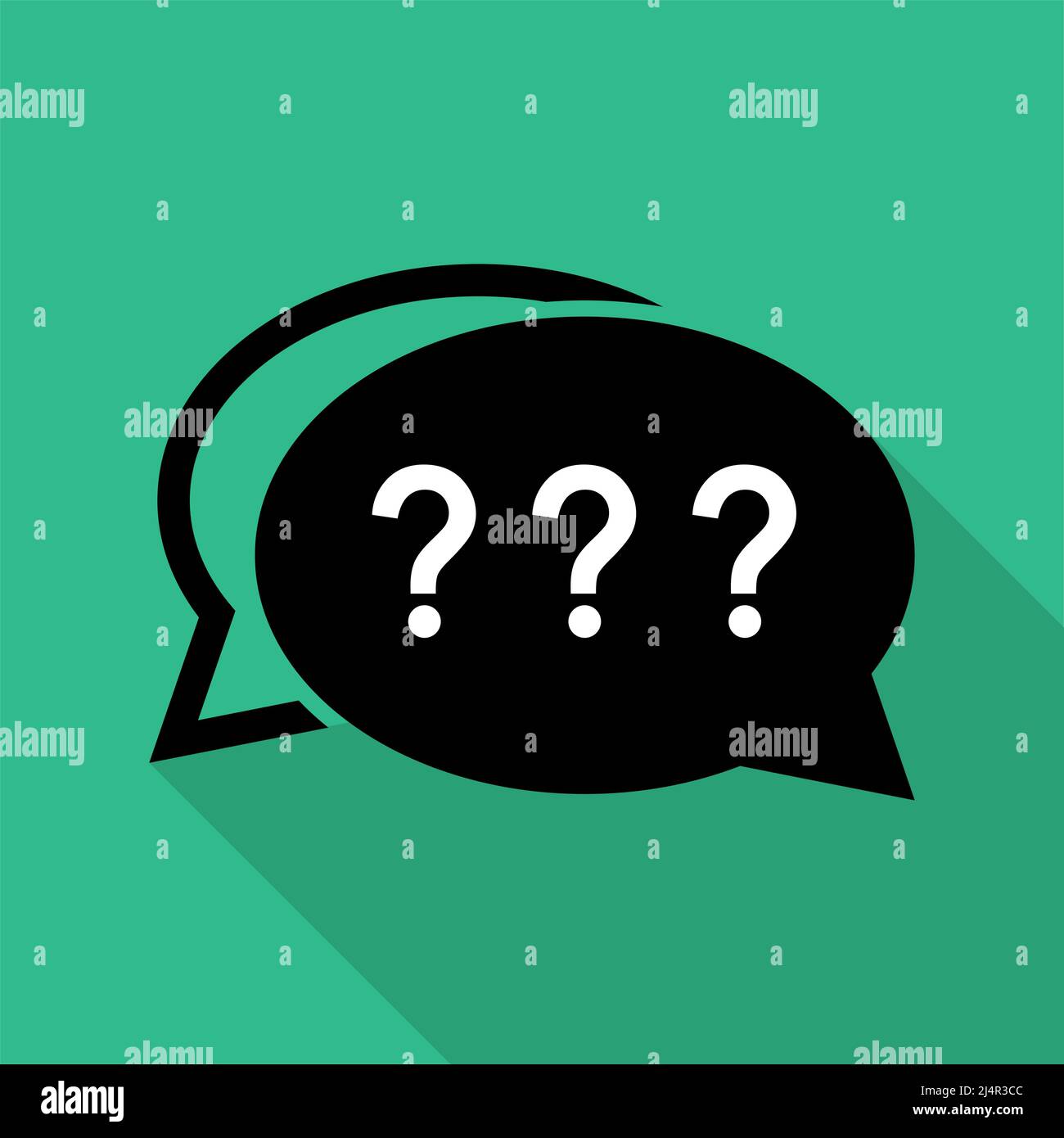 Frage Symbol markieren, Hilfe oder fragen Blase Grafik Symbol, Web faq ...