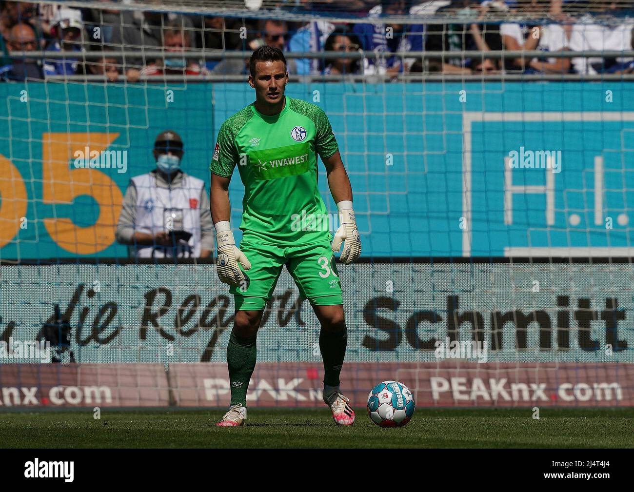17. April 2022, Merck Stadium am Bollenfalltor, Darmstadt, GER, 2. FBL ...