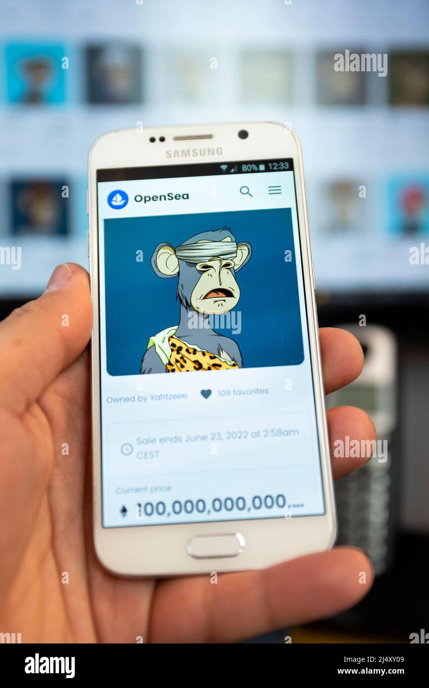 Gelangweilter affe nft -Fotos und -Bildmaterial in hoher Auflösung – Alamy