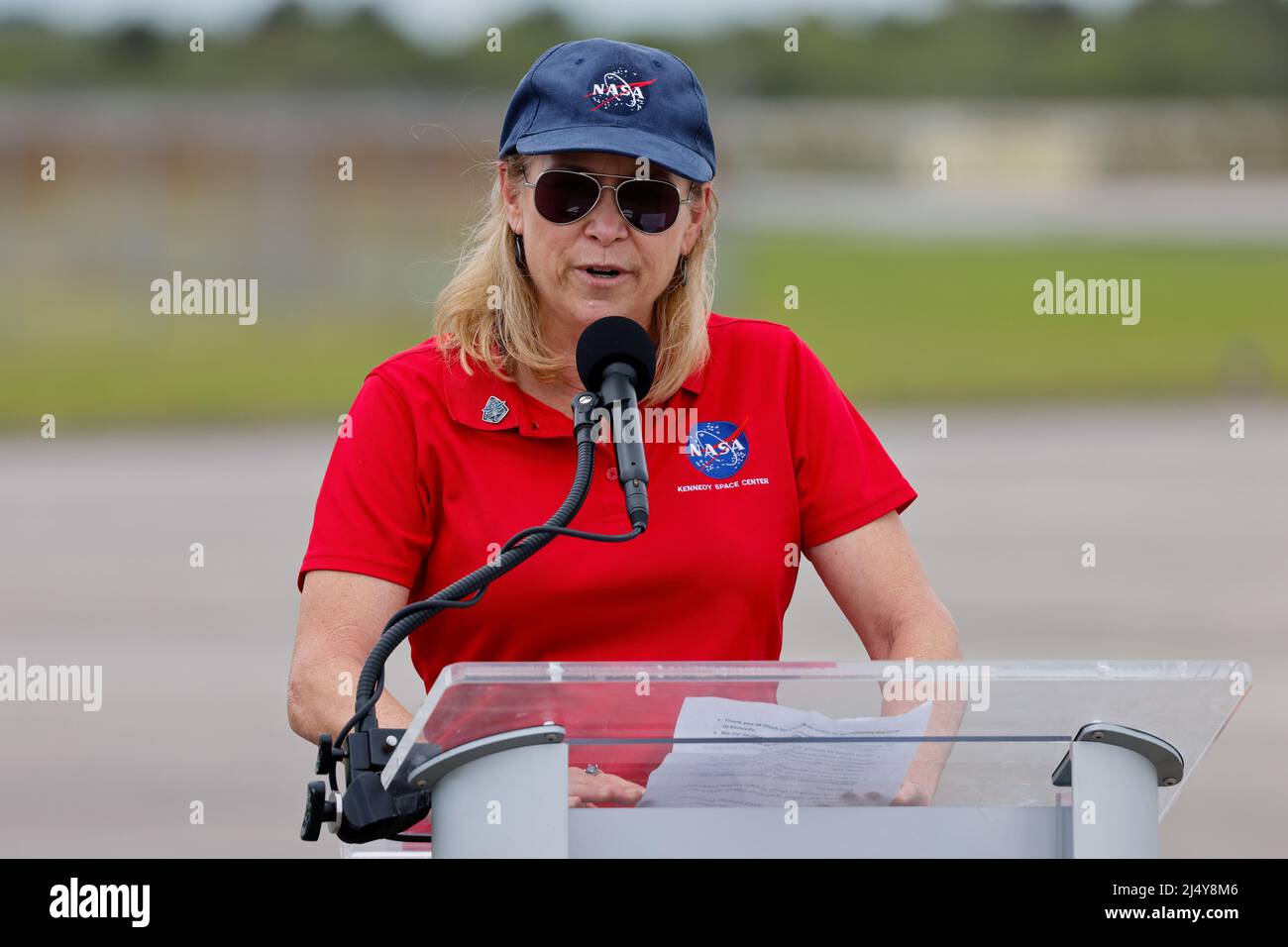 Janet Petro, Direktorin des John F. Kennedy Space Center der NASA ...