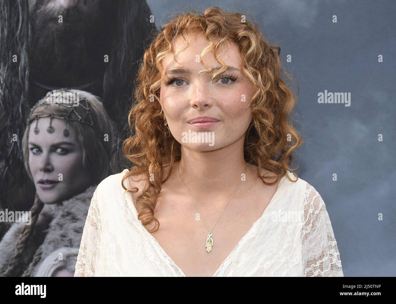 Rebecca Ineson kommt bei DER NORTHMAN-Premiere in Los Angeles an, die ...