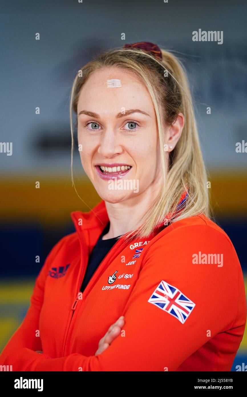 Gemma Howell beim British Judo European Championships Media Day im BJA ...